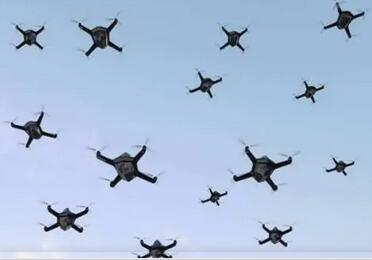 Enxames de drones militares | Link de dados de Enxames de drones militares